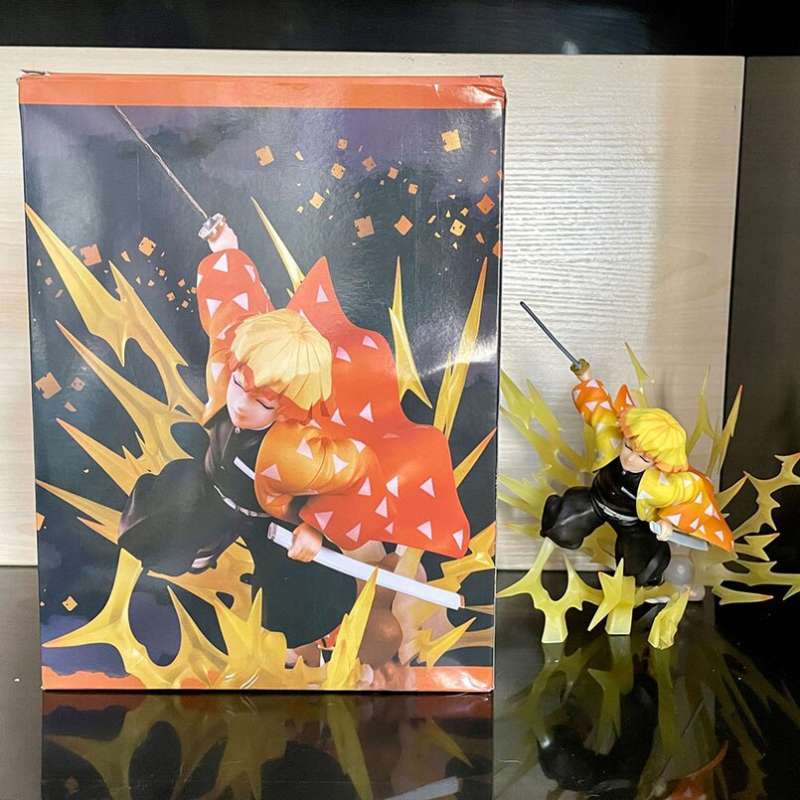 Promo Demon Slayer Anime Figure Kyojuro Rengoku Action Figure Figuarts ...