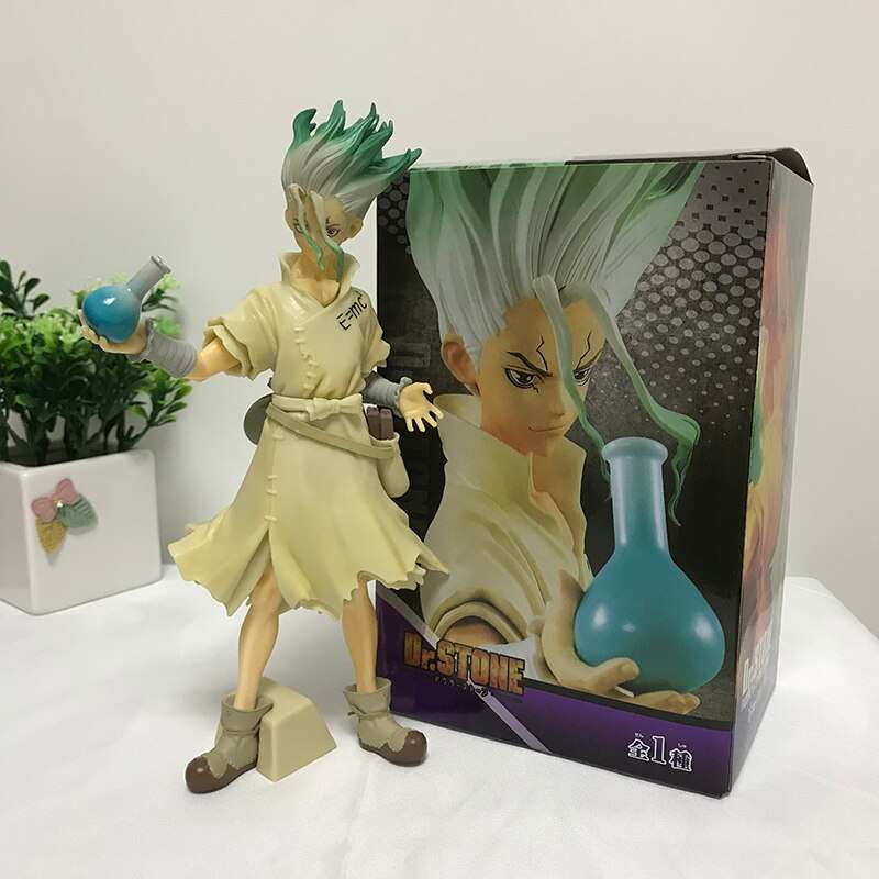 Promo 1262# Dr.STONE Anime Figure Senku Ishigami Action Figure Dr.STONE ...