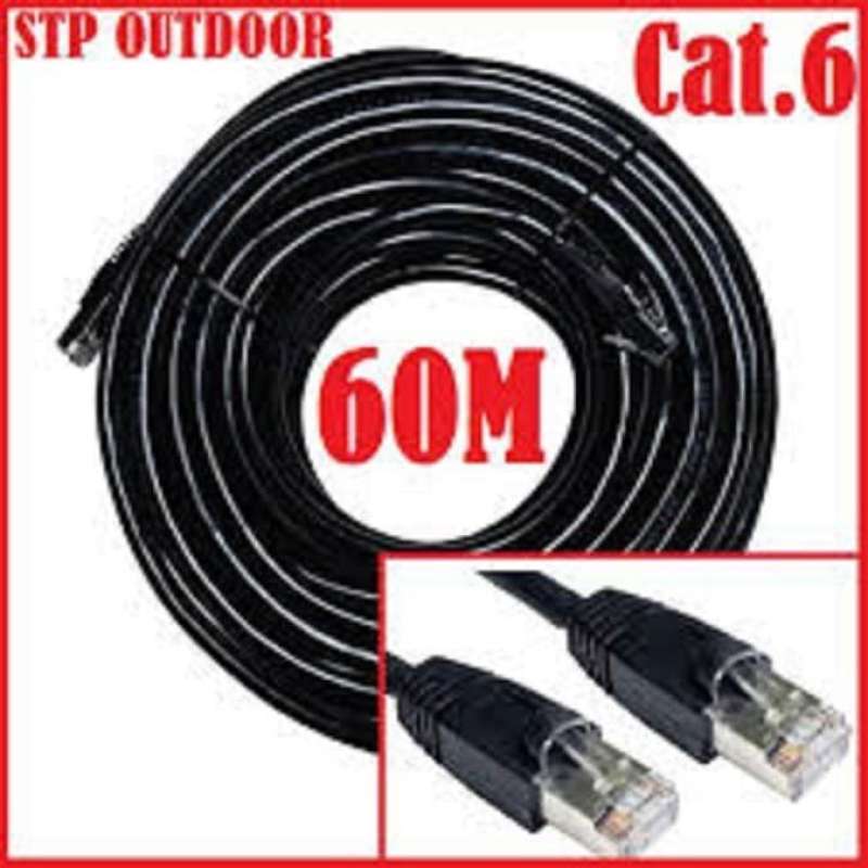 Promo Kabel Lan Outdoor Stp Cat6 60Meter Ftp 60M Outdoor 60 Meter ...