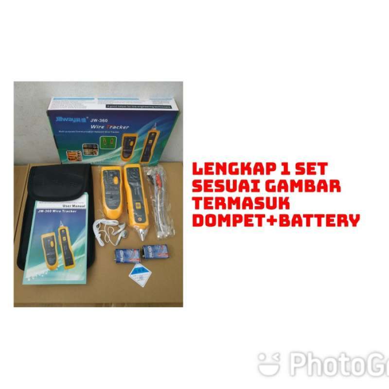 Promo Lan Tester Network Wire Tracker Line Finder Cable Track Scan Rj11 ...