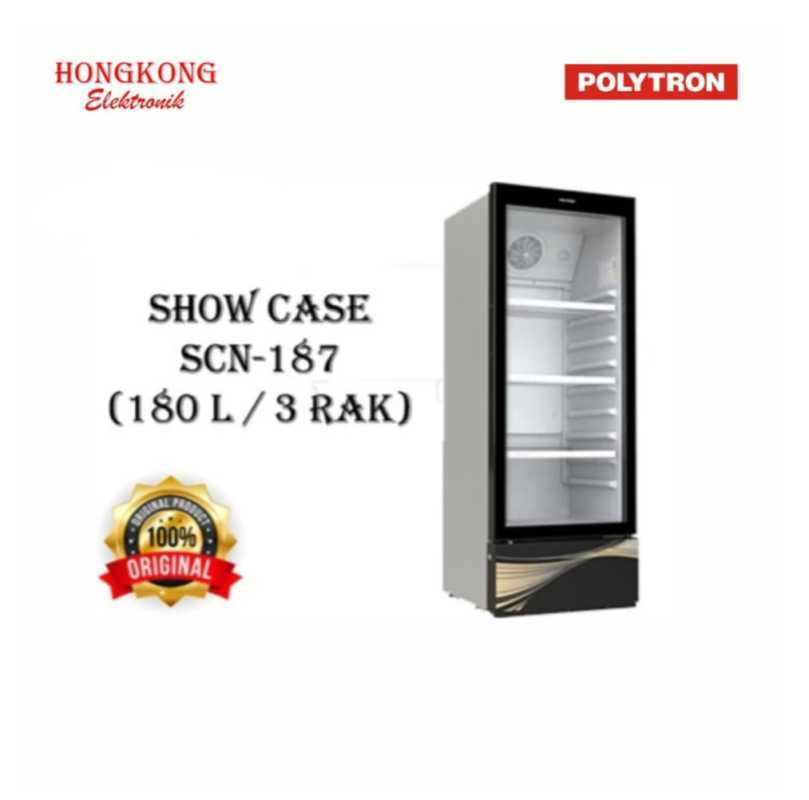Jual Polytron Showcase 1 Pintu Original, Murah & Diskon Juni 2024 | Blibli