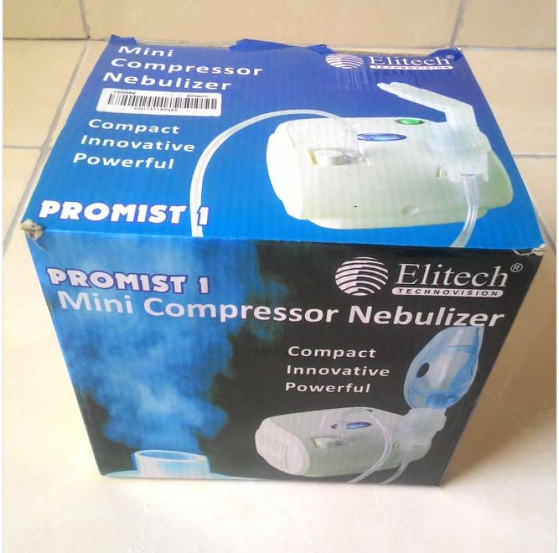 Promo Elitech - Promist 1 Mini Compressor Nebulizer Diskon 17% di ...