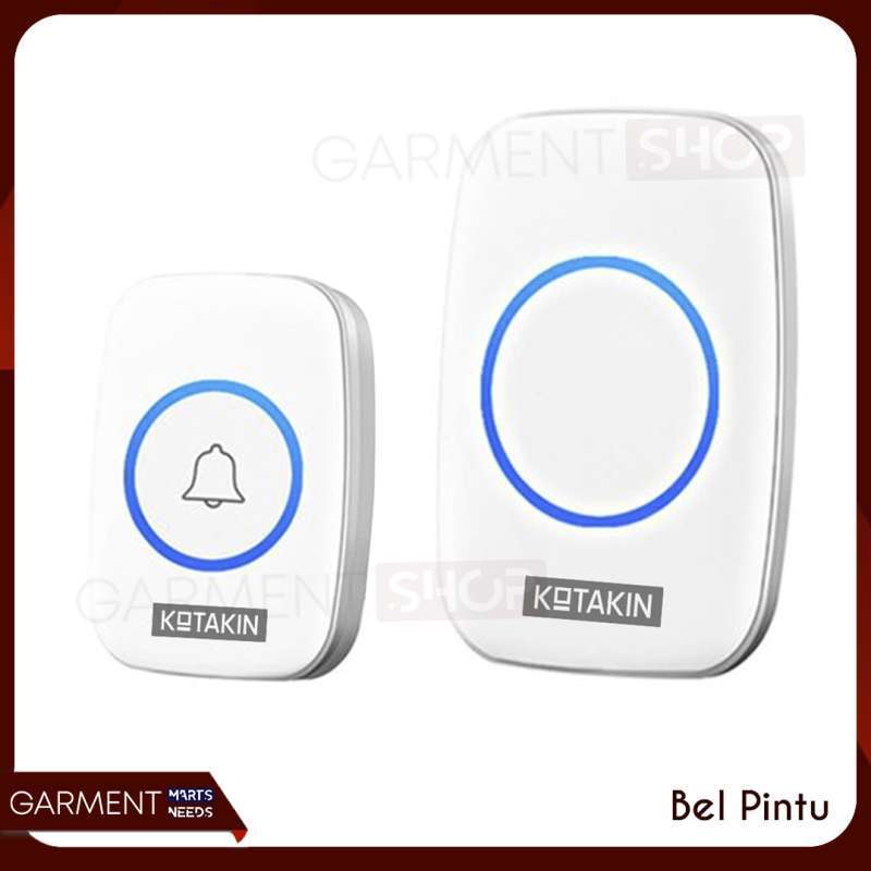 Promo Bel Pintu Wireless Door Bell Waterproof Premium Bagus Untuk Rumah ...