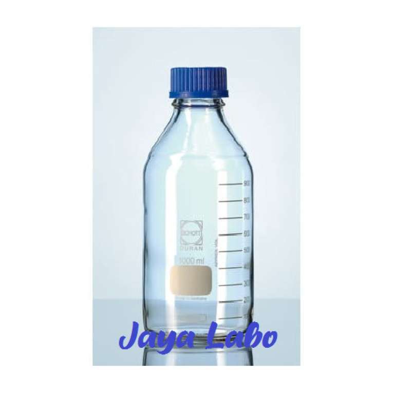 Promo Duran Botol Sampel Vol. 1000 Ml (1 Liter) / Lab Bottle Kaca ...