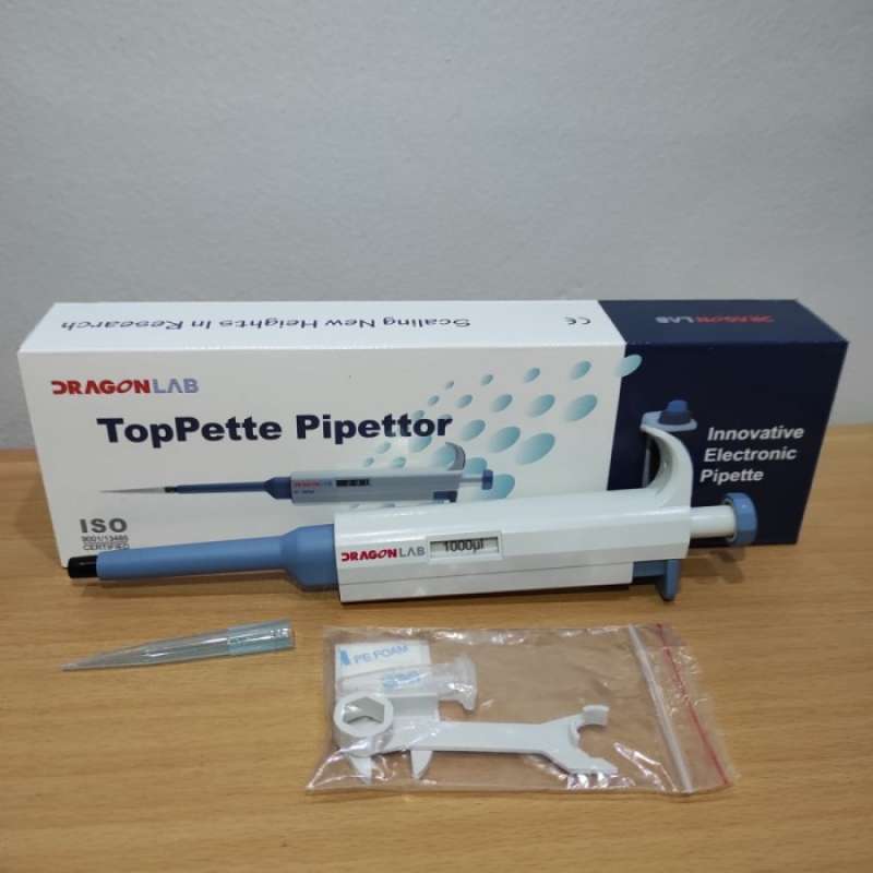Promo Micropipette - Mikropipet Dragonlab Fixed 10, 50, 100, 500, 100 ...