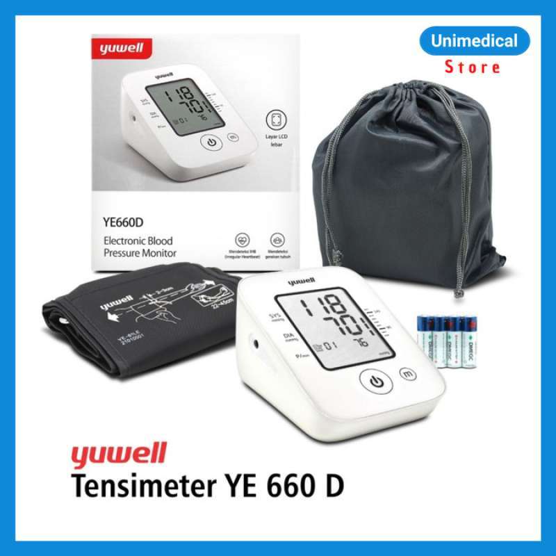 Jual Yuwell Tensimeter Digital 660D Blood Pressure Monitor di Seller ...