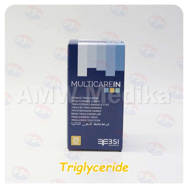 Jual Multicare Triglyceride In Strip 25T | Strip Tg Multicare ...