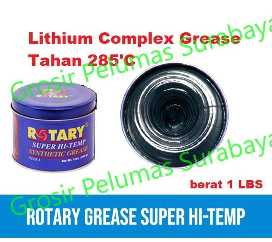 Promo Rotary Super Hitemp Synthetic Grease Biru Kaleng Tahan Panas ...