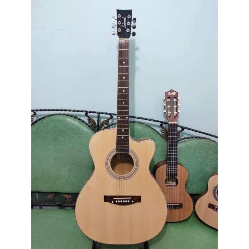 Promo Gitar Akustik Lakewood Natural Trusrod Murah buat Pemula Belajar ...