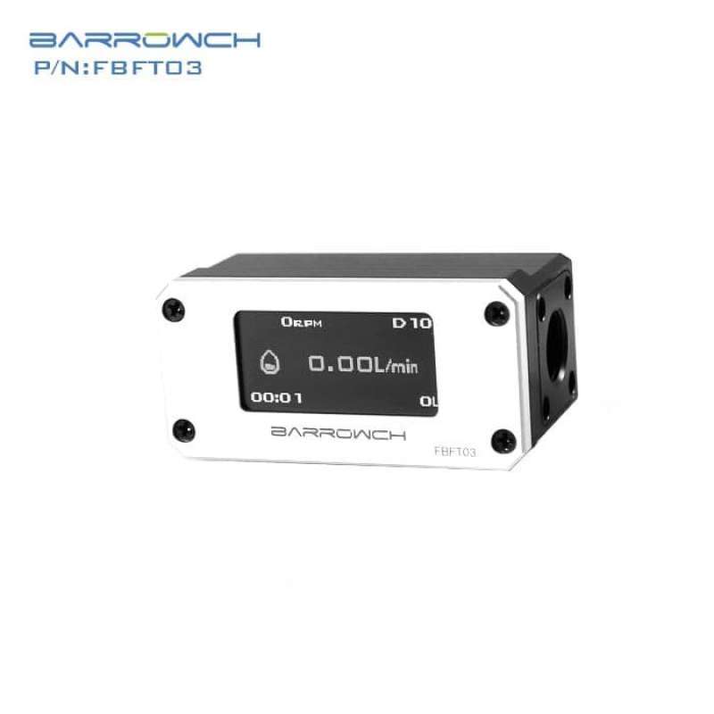 Promo Barrowch Fbft03 Digital Oled Pc Water Liquid Cooling Flow Rate ...