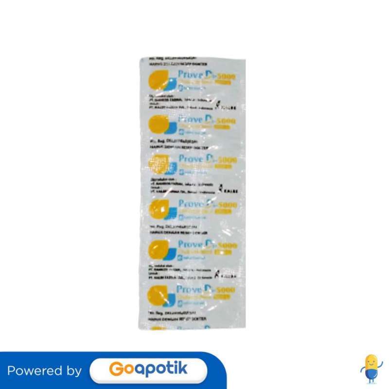 Jual Prove D3-5000 Strip 10 Tablet Di Seller Apotek Alesha Farma ...