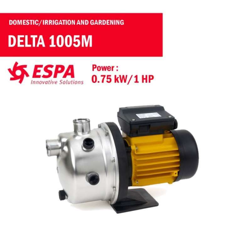 Promo Pompa Dorong Air - Booster Pump ESPA Delta 1005 M Buatan Spanyol ...