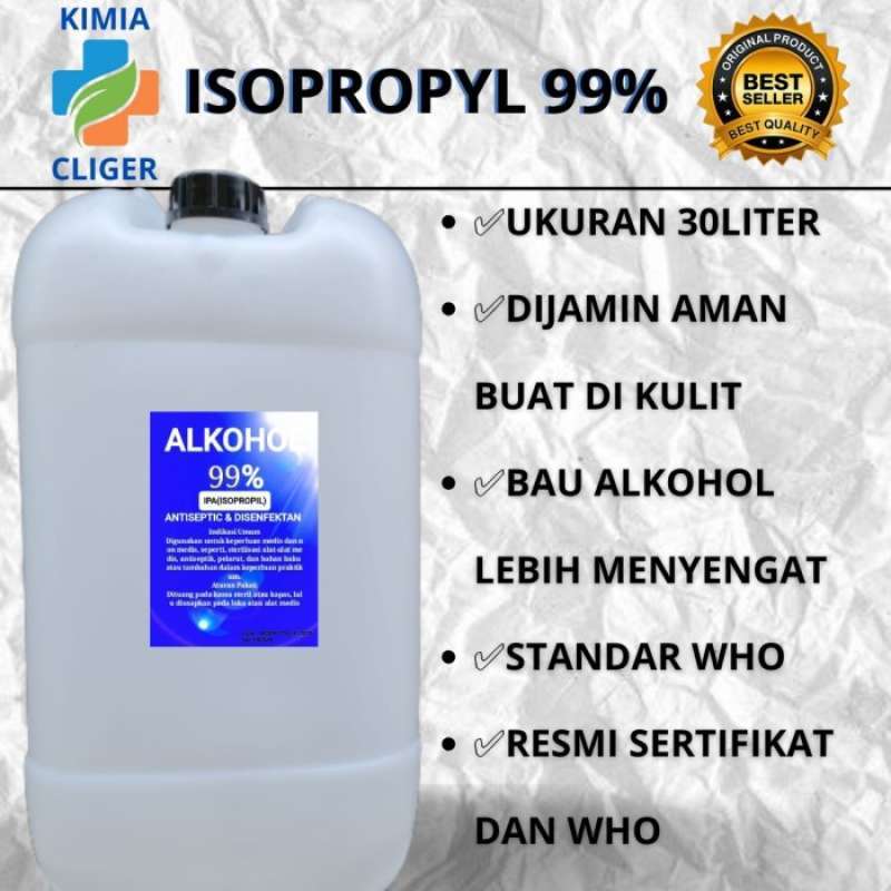 Promo ALKOHOL ISOPROPYL 30 LITER / ISOPROPIL / IPA / ISOPROPHIL Diskon ...