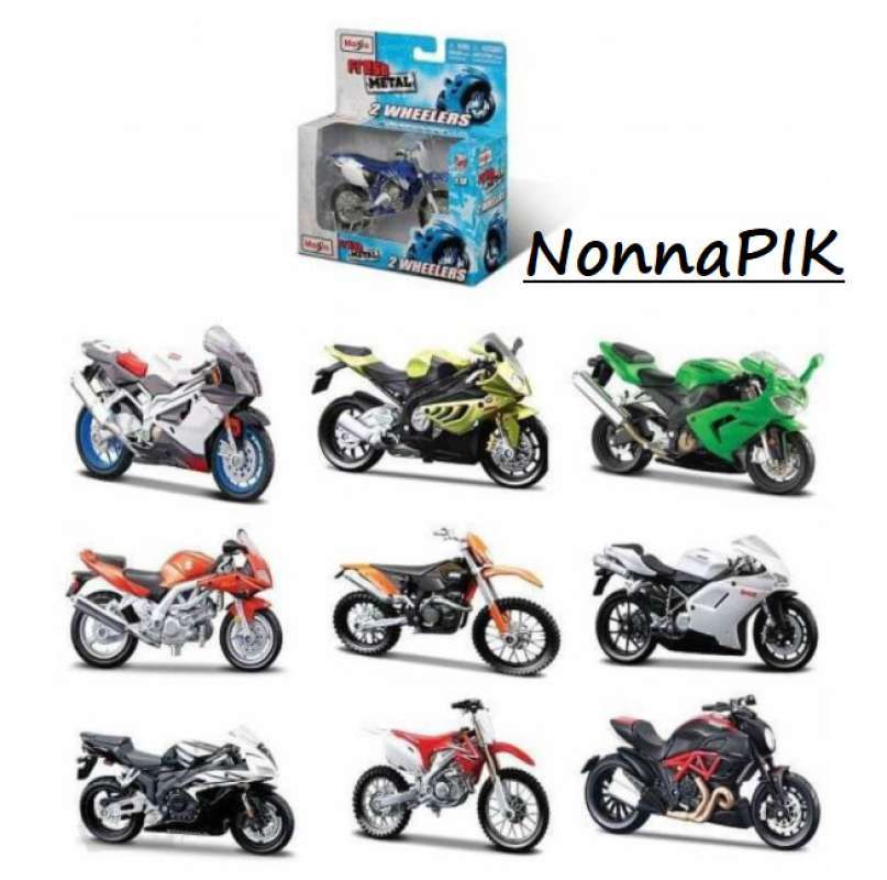 Promo Maisto 1:18 Fresh Metal 2 Wheelers Diskon 33% Di Seller Dm Store ...