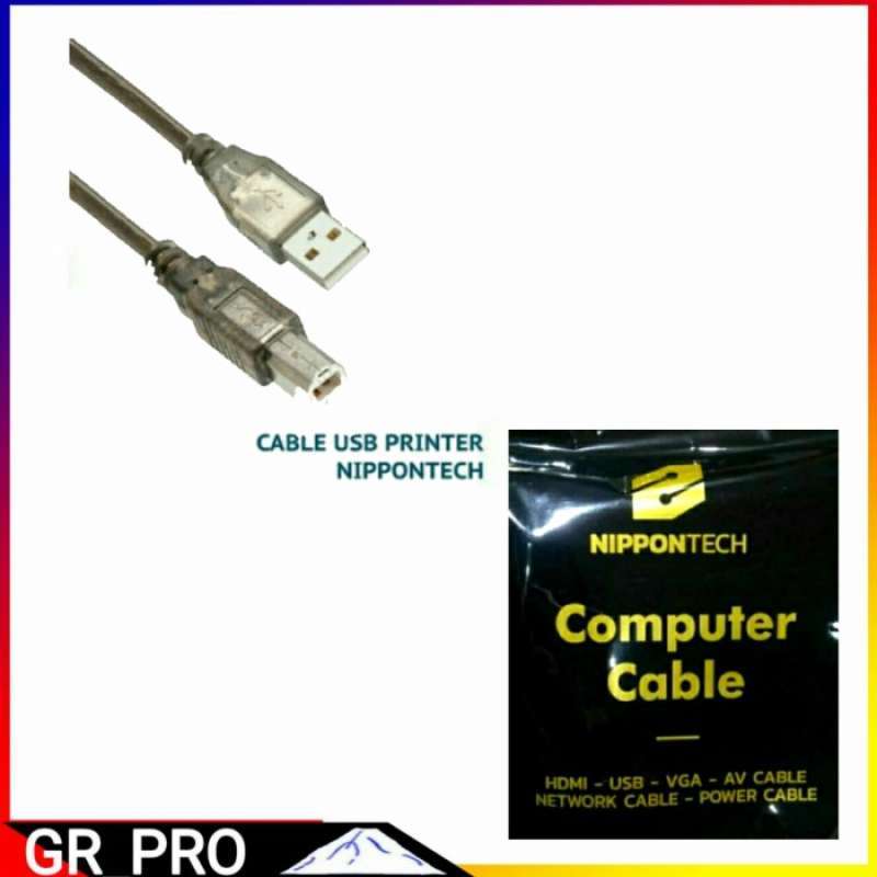 Promo Kabel Usb Printer 5 Meter Nippontech Diskon 23% di Seller ...