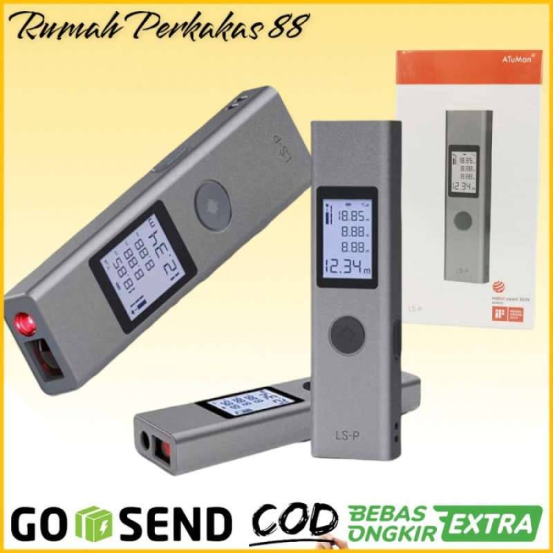 Jual Alat Pengukur Jarak Jauh Ukur Meteran Digital Laser 40M LS-P / LS5 ...