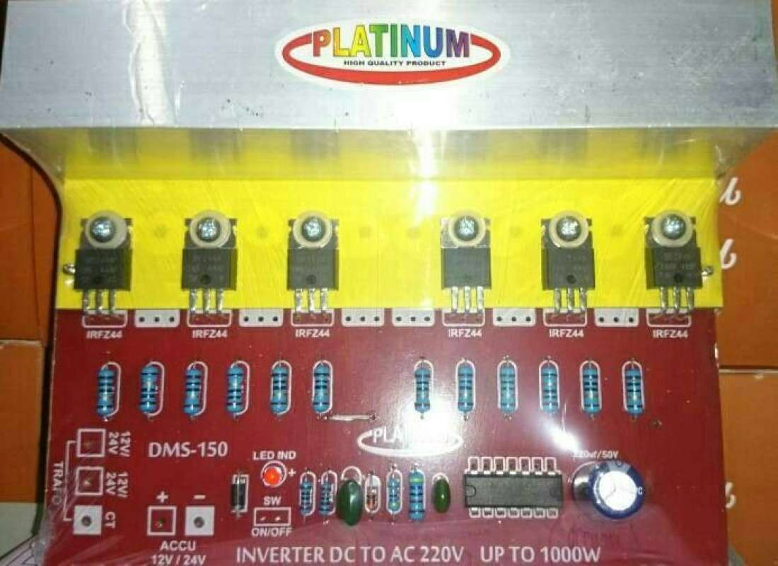 Promo Kit Inverter DC to Ac 220v Up To 1000w DMS-150 Diskon 33% di ...