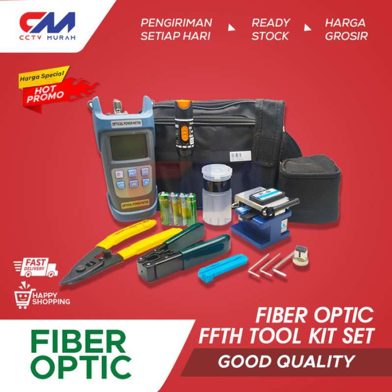 Promo Fiber Optic Ftth Toolkit / Catv Fiber Optic Tool Kit Diskon 23% ...