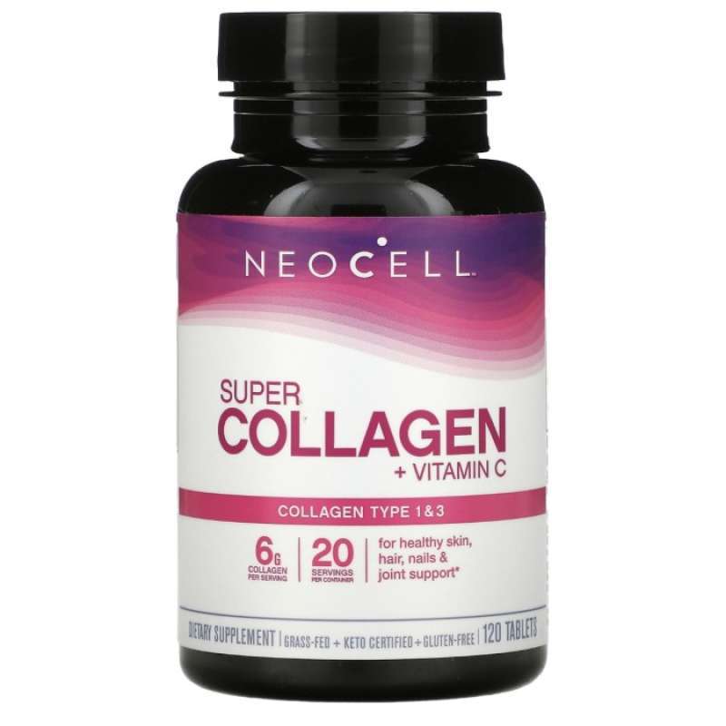 Promo Neocell Super Collagen+c Type 1 & 3 6,000 Mg 120 Tablets Diskon ...