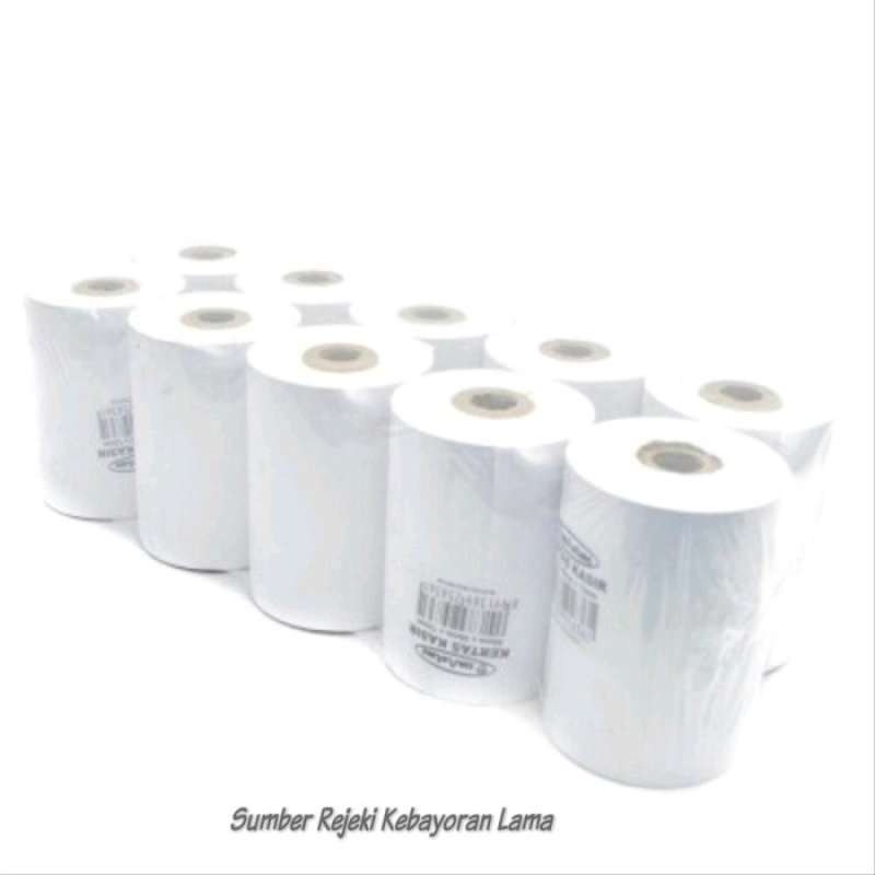 Promo Kertas Struk Kasir Ukuran 58X65 / 10 Roll Diskon 23% di Seller ...