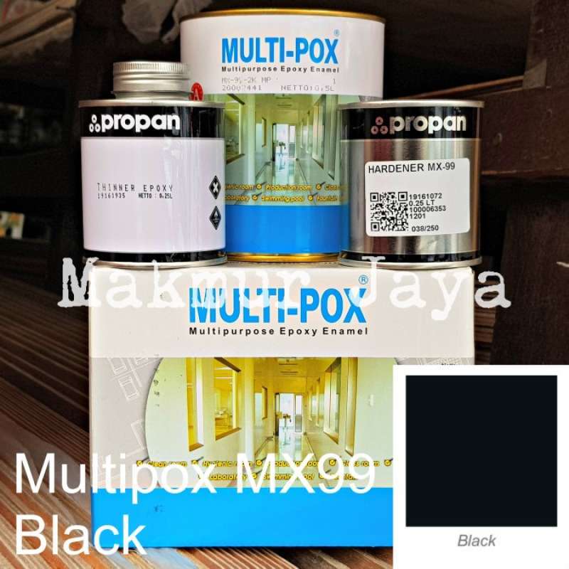 Promo Propan Multipox Mx-99 Cat Epoxy 1l Black Hitam Diskon 23% Di ...