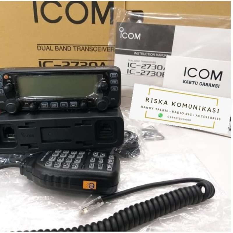 Promo RADIO RIG ICOM IC 2730A DUAL BAND Diskon 23% di Seller Silia ...