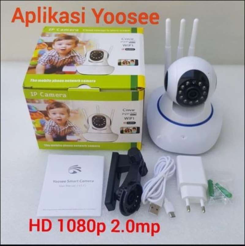 Jual Cctv Camera Wifi 3 Antena Ip Camera Yoosee Kamera Cctv Ip Cam ...