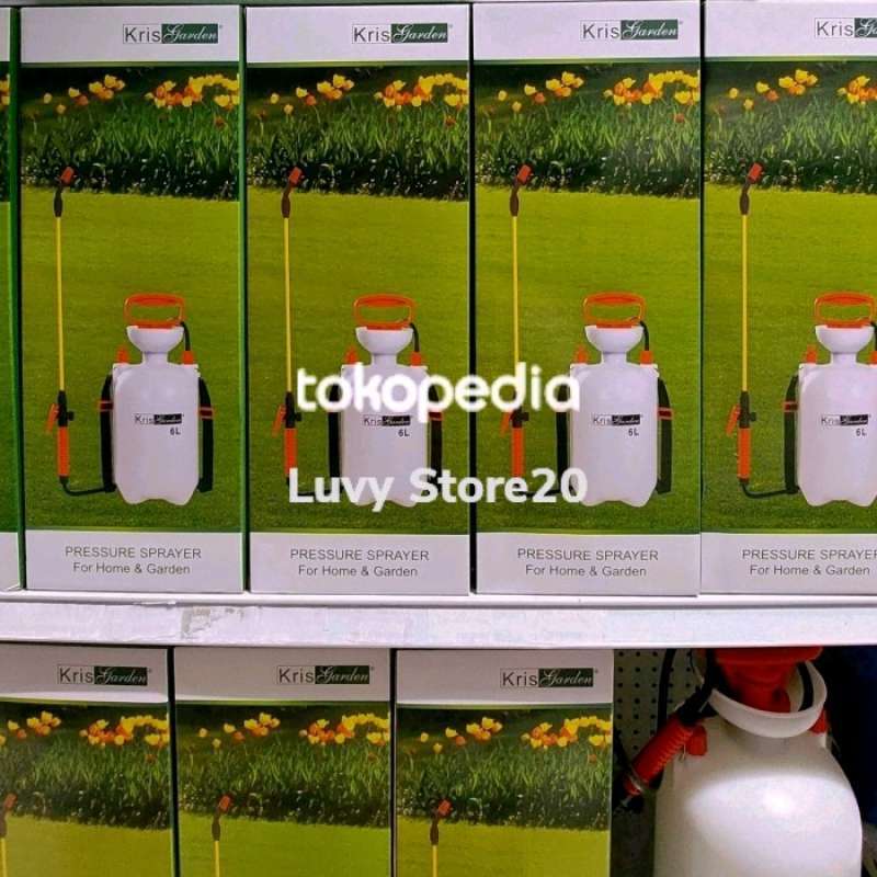 Promo Kris Tangki Semprot Tanaman & Kebun 6 Liter / Pressure Sprayer ...