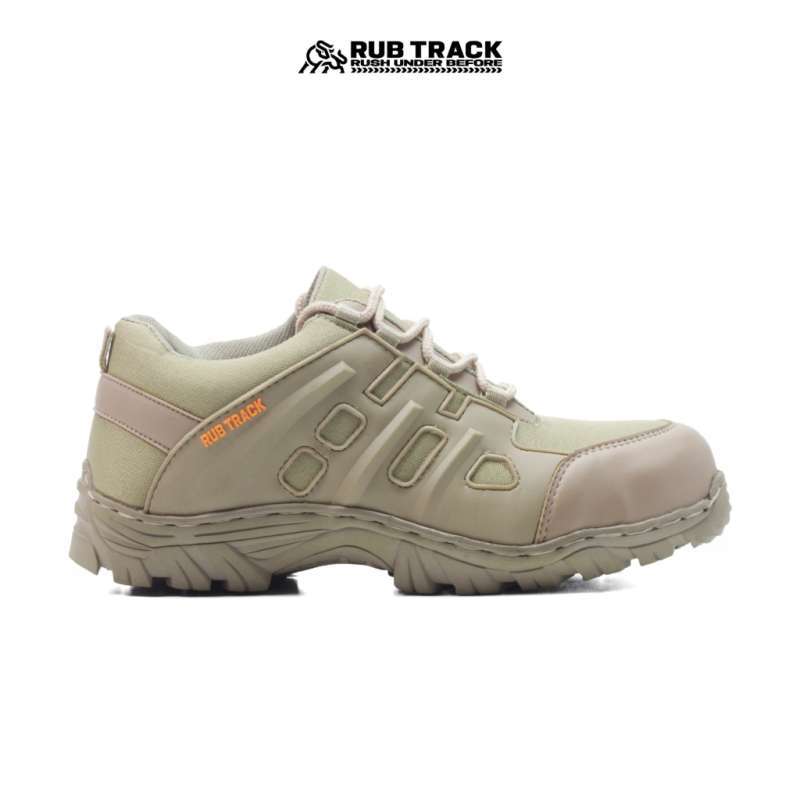 Promo Rub Track - Sepatu Boots Safety Pria Swat Low Grey Ujung Besi ...
