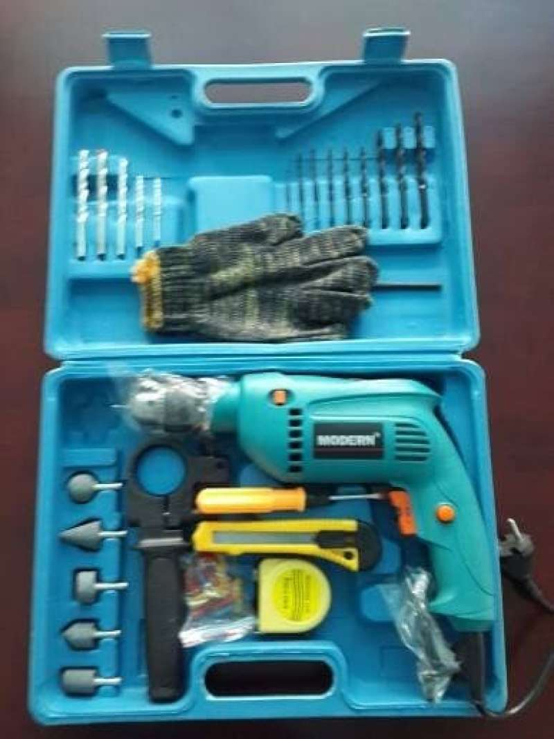 Promo Mesin Bor Set 13mm m-2130 Modern / Mesin Bor Kayu Besi dan Beton ...