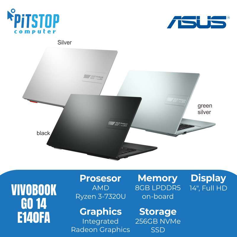 Jual Asus Vivobook Go 14 E1404fa-fhd323 (ryzen 3-7320u/ 8gb/ 256gb ...