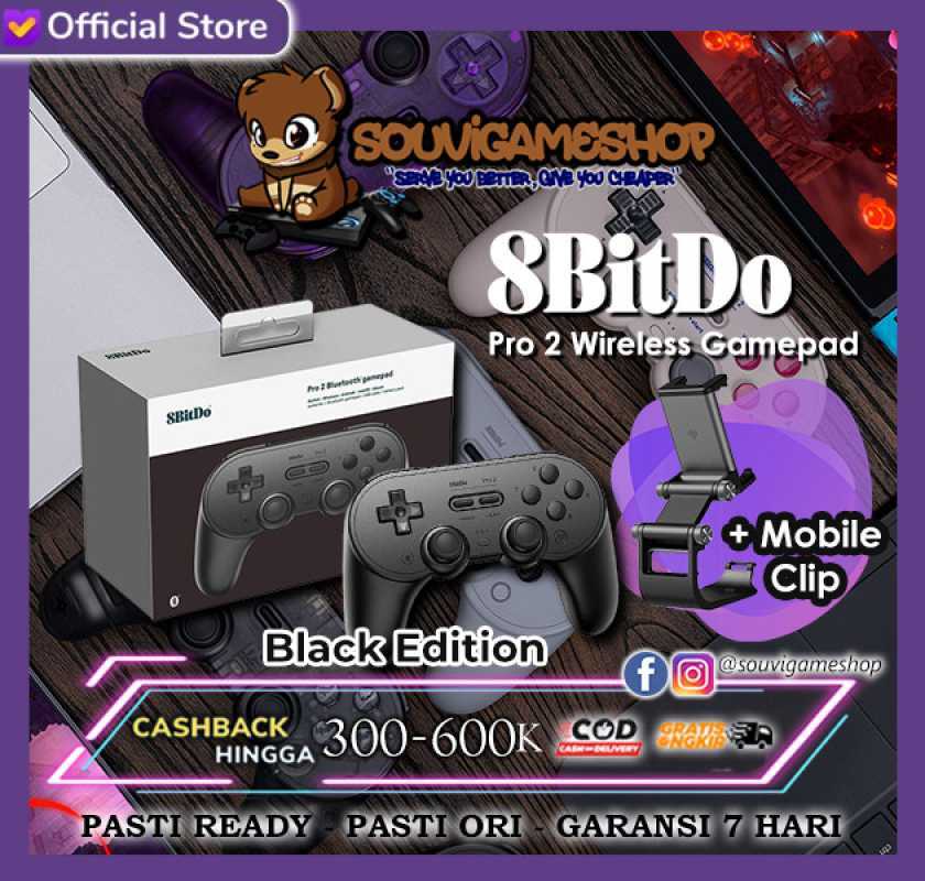 Jual 8BitDo Pro 2 Wireless Gamepad Switch PC Android MacOs Joystick ...