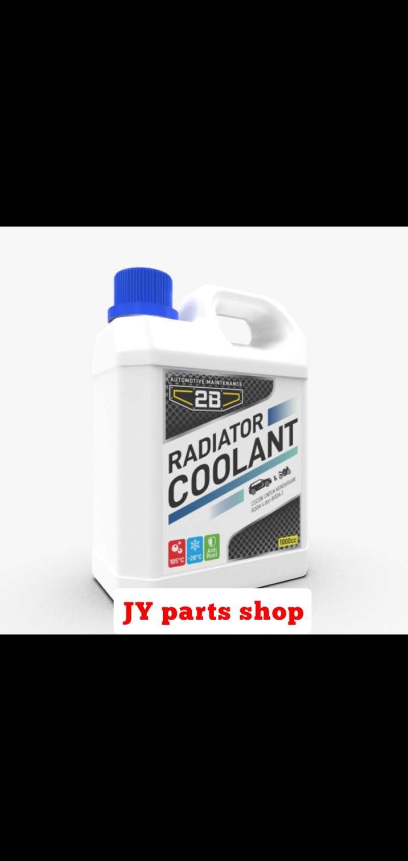Promo 2B air radiator coolant warna hijau 1L Diskon 38% di Seller ...