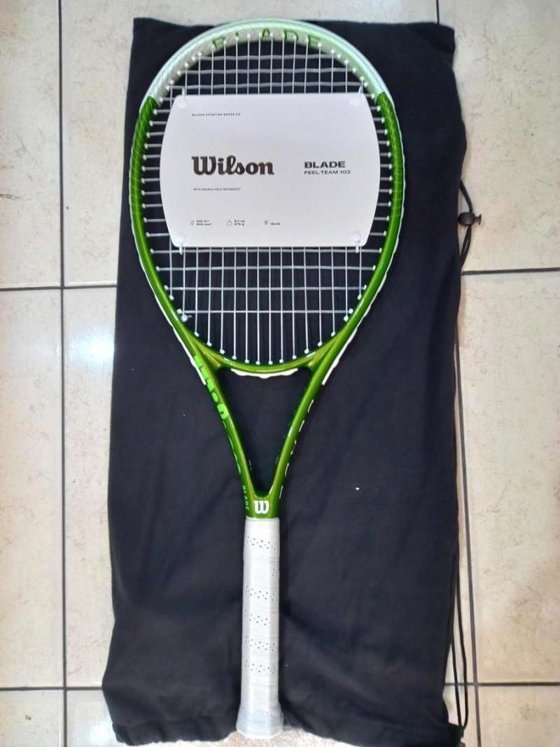 Jual Raket Tenis Wilson Blade Feel Team 103 Original Di Seller Warung ...