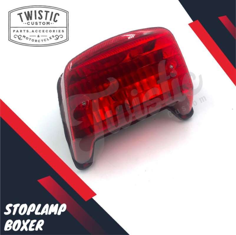 Promo Stoplamp Lampu Rem Belakang Boxer Motor Custom Universal Diskon 5 ...