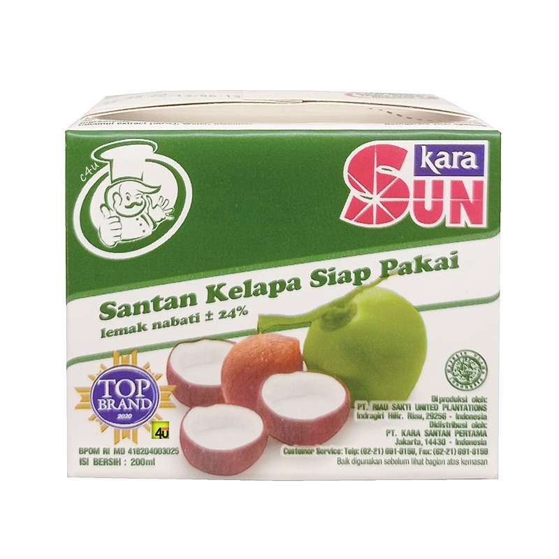 Promo Kara Dan Sun Kara - Santan Instan - 200 Ml Diskon 16% Di Seller ...