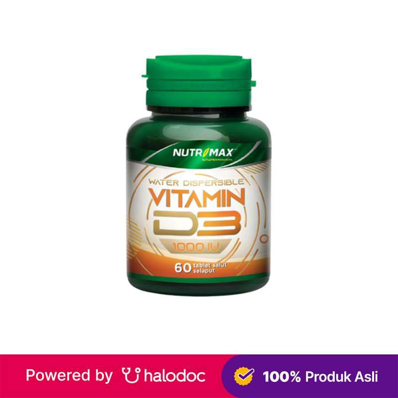 Jual Nutrimax Vitamin D3 1000 Iu 60 Tablet Di Seller Apotek Halomedika ...