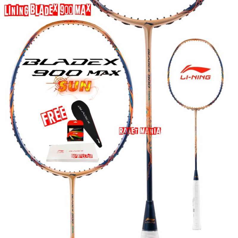 Jual Raket Badminton Lining Bladex 900 Max Sun And Moon Original di ...