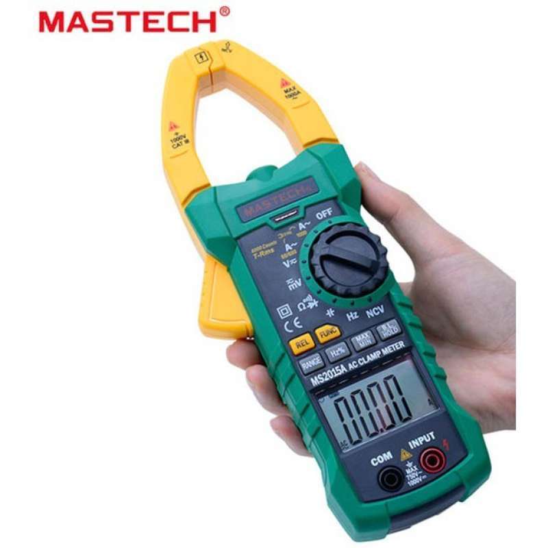 Promo Multimeter Mastech Tang Ampere AC1000A Listrik Meter count True ...