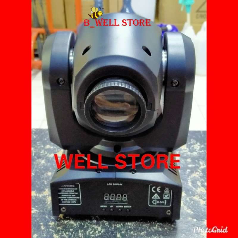 Promo Lampu Moving Head Mini Beam Gobo 80w Full Color Diskon 23% Di ...