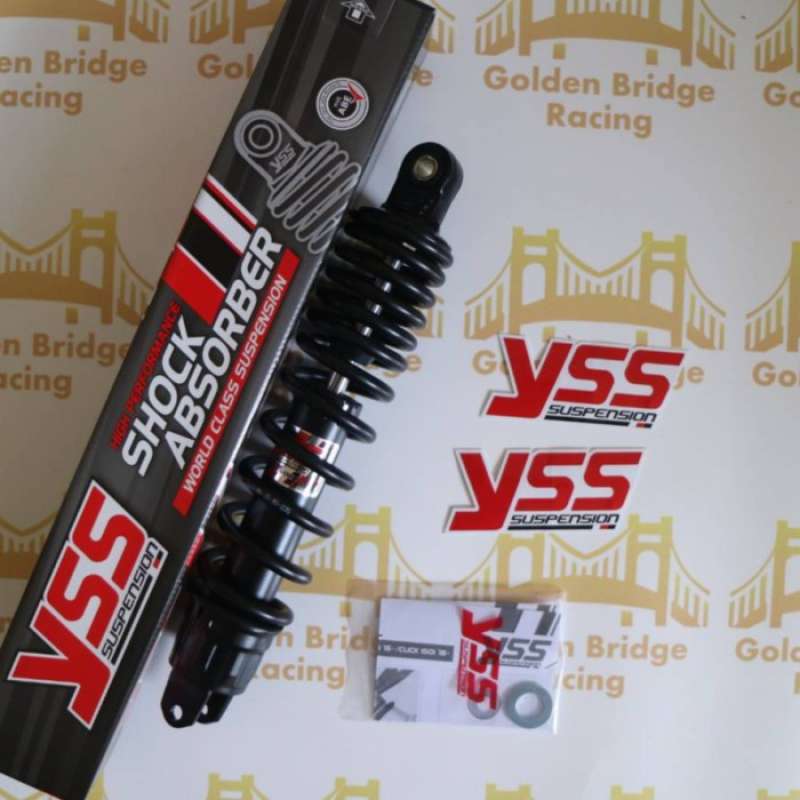 Promo Shock YSS Pro ZR 330mm Yamaha FAZZIO Black Hitam Diskon 23% di ...