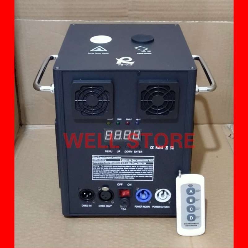 Promo Mesin Spark Cold / Mesin Kembang Api Remote Control Dan Support ...