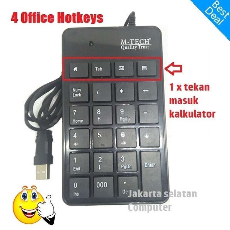 Jual Keyboard Numeric- Keypad M-tech- Numpad M-tech Di Seller Wellmart Premier - Cengkareng ...