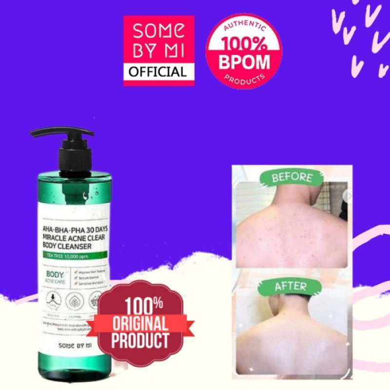 Promo SOMEBYMI AHA BHA PHA 30 Days Miracle Acne Clear Body Cleanser ...