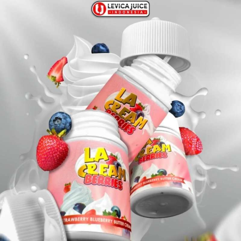 Jual La Cream Berries 60ml 3mg 6mg By Levica Juice - 6mg Di Seller ...