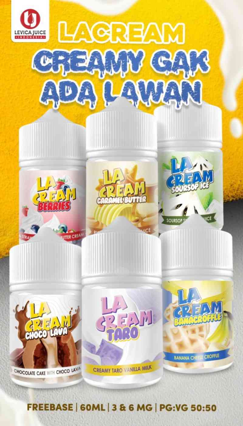Jual La Cream Berries 60ml 3mg 6mg By Levica Juice - 6mg Di Seller ...