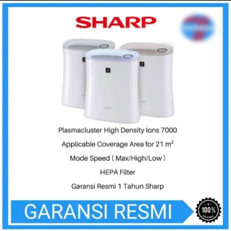 Promo Sharp plasmacluster density ion Air Purifyer penjernih pembersih ...