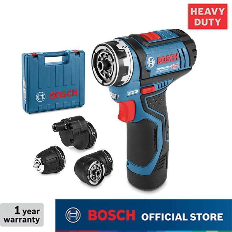 Jual Bosch Cordless Drill Driver / Bor Obeng Baterai 12Volt GSR 12V ...