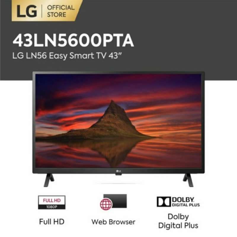 Promo Lg 43ln560pta Ln56 Easy Smart Tv Led 43 Inch Full Hd Hdr ...