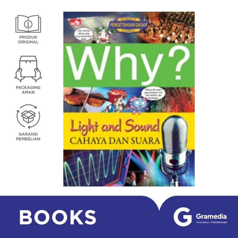 Promo Why? Light And Sound - Cahaya Dan Suara Diskon 23% Di Seller ...